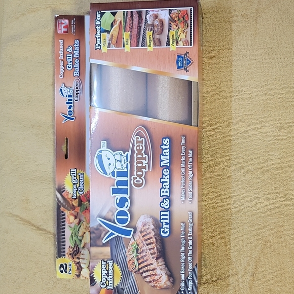 yoshi copper | Kitchen | Yoshi Copper Grill Bake Mats | Poshmark